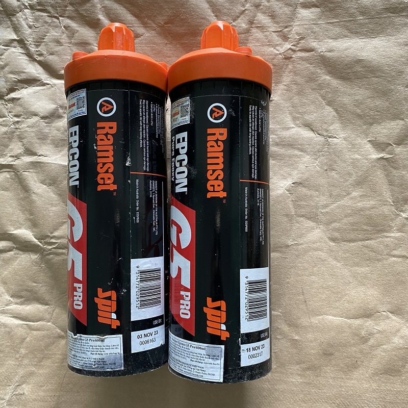 Ramset Epcon G5 Pro 600ml - Keo Khoan Cấy Thép